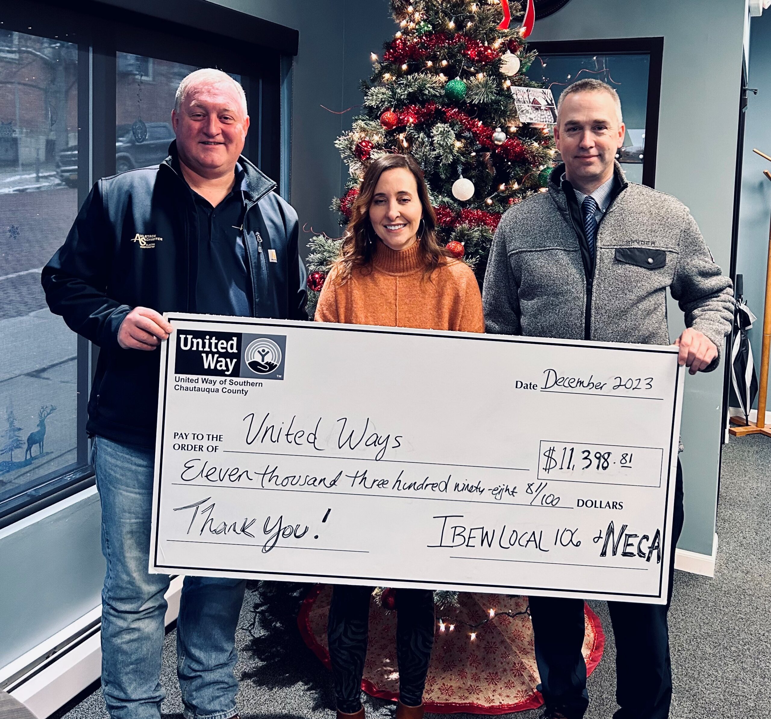 IBEW Local 106, NECA contribute to United Way campaign | News, Sports ...